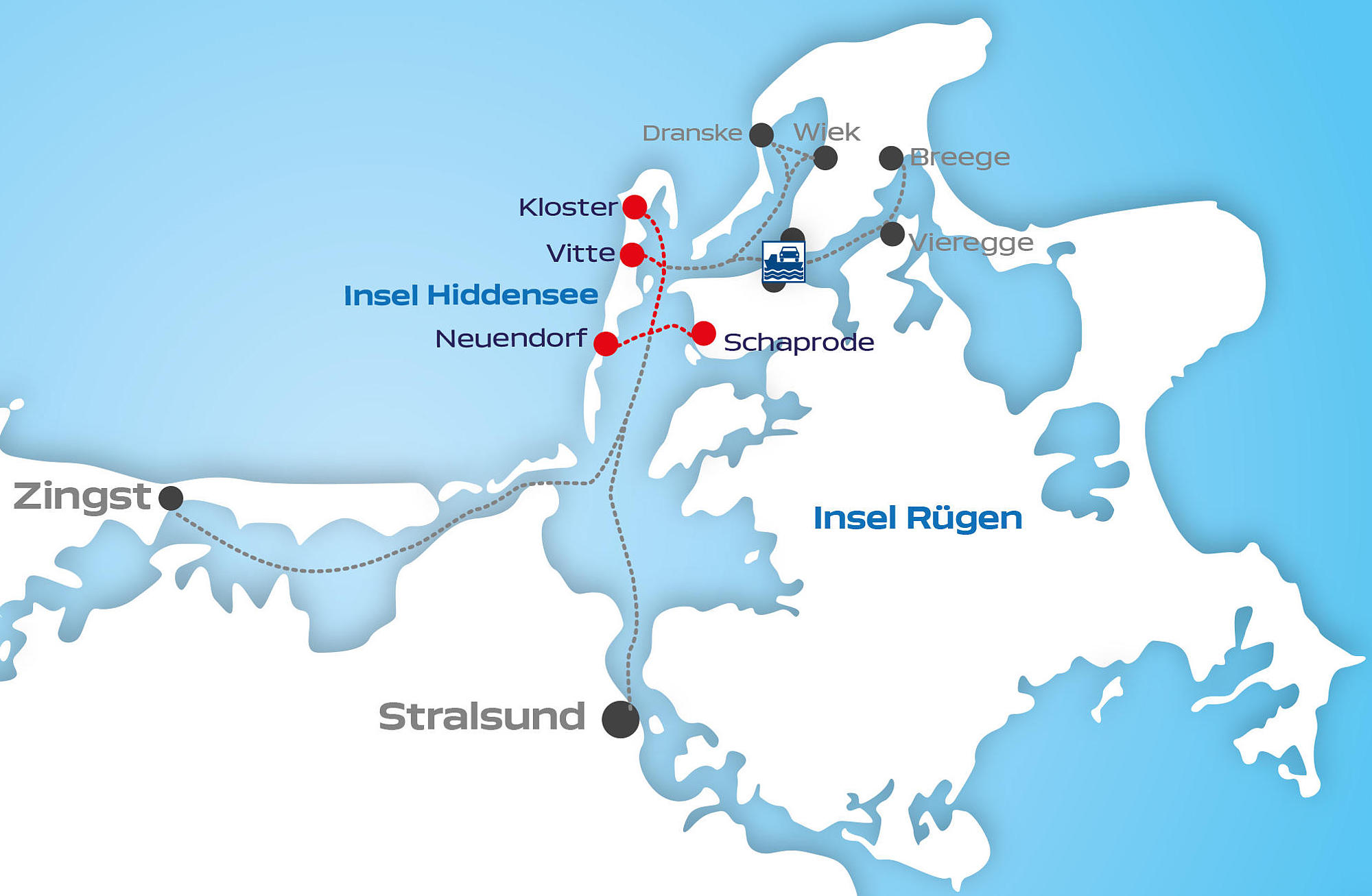 Your trip to Hiddensee | Reederei Hiddensee